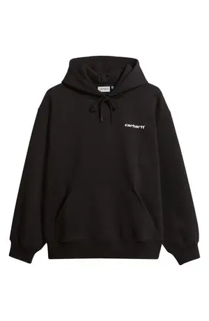 Carhartt Work In Progress Logo Hooded Sweatshirt