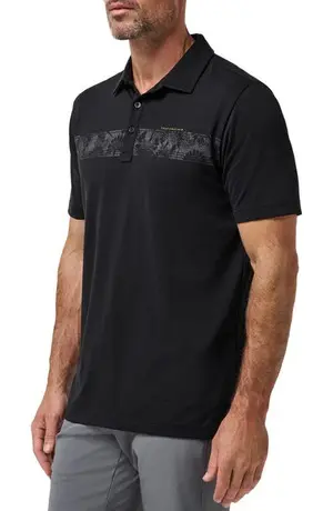 Travis Mathew Flight Chest Stripe Jersey Polo