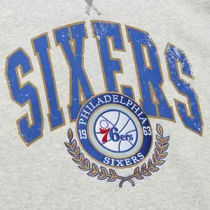 Mitchell & Ness Philadelphia 76ers Vintage Logo Pullover Sweatshirt