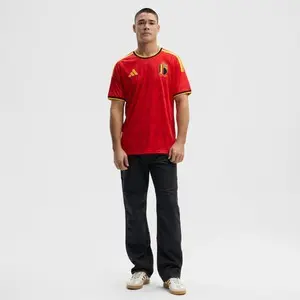 Adidas Belgium National Team Fifa X World Cup 2026 Home Replica Jersey - Red