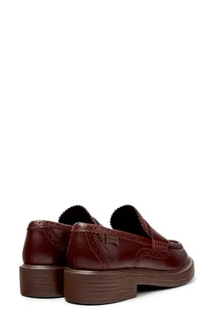 Camper Dean Twins Loafer - Medium Brown