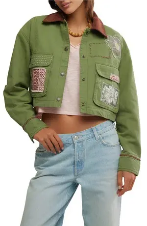 Free People Cropped Jackets