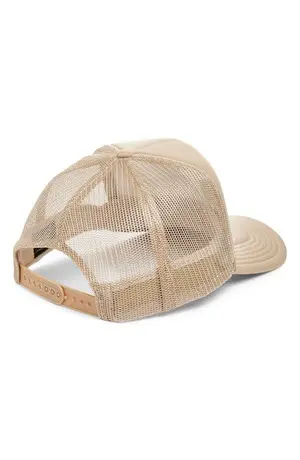 LOCAL BEACH Good Times Usa Trucker Hat - Khaki