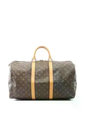LOUIS VUITTON 1998 Keepall 50 Monogram Boston Bag