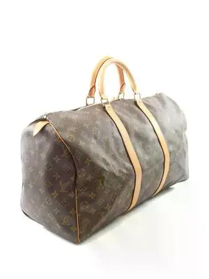 LOUIS VUITTON 1998 Keepall 50 Monogram Boston Bag