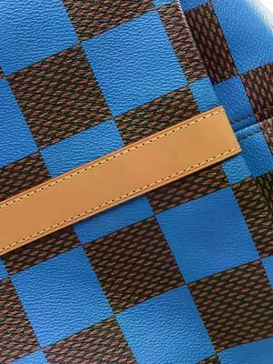 LOUIS VUITTON 2021 Damier Pop Tote - Blue