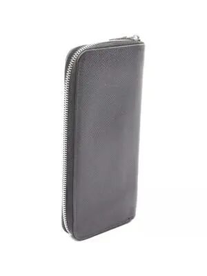 LOUIS VUITTON 2019 Zipped Leather Wallet - Grey