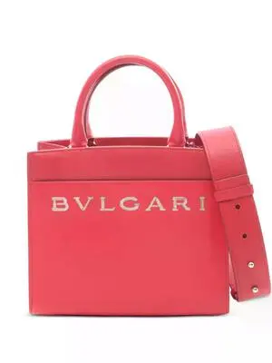 BVLGARI Leather Tote Bag