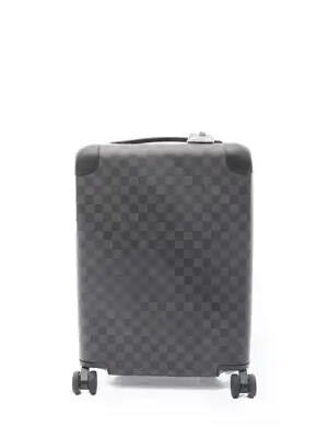 LOUIS VUITTON Damier Graphite Leather Suitcase - Grey