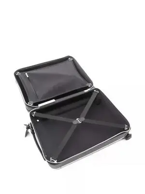 LOUIS VUITTON Damier Graphite Leather Suitcase