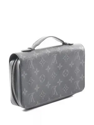 LOUIS VUITTON 2010s Xl Zippy Monogram Eclipse Wallet