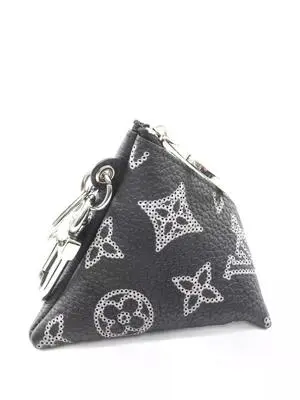 LOUIS VUITTON 2022 Mahina Berlingo Key Pouch - Black