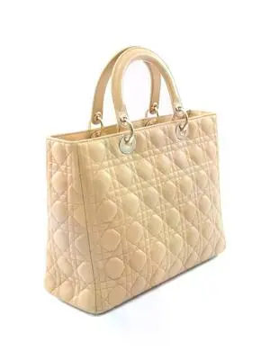 Dior Lady Canage-leather Handbag
