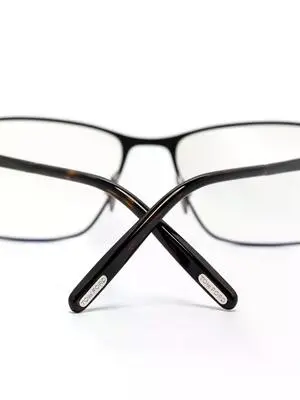 TOM FORD T-hinge Rectangle-frame Glasses