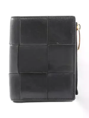 Bottega Veneta 2000 Intrecciato Bi-fold Wallet - Black