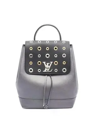 LOUIS VUITTON 2016 Lockme Studded Backpack