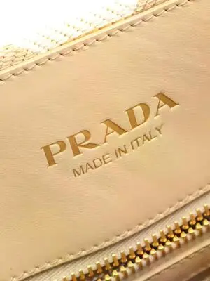 Prada 2010s Triangolo Jacquard Tote