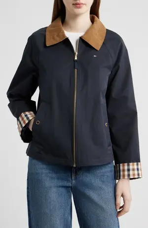 Tommy Hilfiger Zip-up Barn Jacket - Dark Navy
