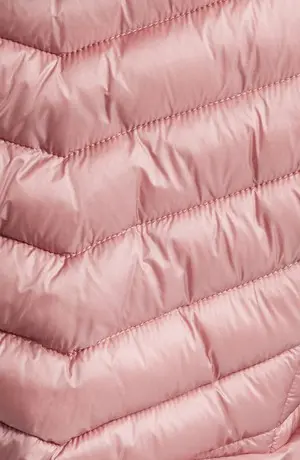 Tommy Hilfiger Packable Chevron Puffer Jacket - Bonita Pink