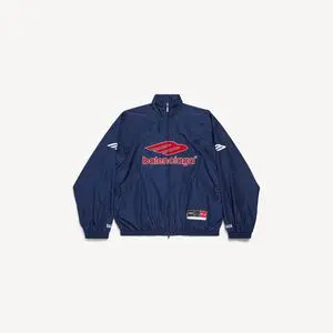 Balenciaga 3b Football Tracksuit Jacket - Blue