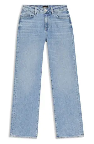 BOSS Parkway Slim Straight Leg Jeans - Medium Blue