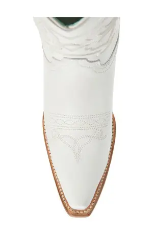 CORRAL Embroidered Western Boots - White