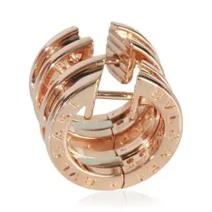 BVLGARI B.zero1 Diamond Hoop Earrings
