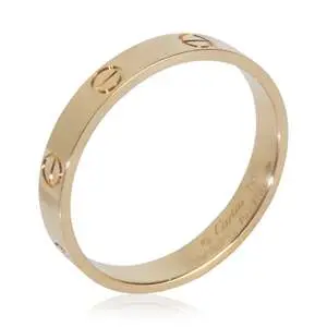 CARTIER 18k Yellow Gold Love Ring