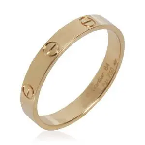 CARTIER 18k Yellow Gold Love Ring