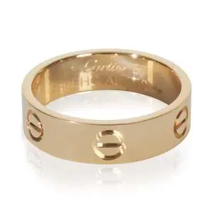 CARTIER 18k Yellow Gold Love Ring