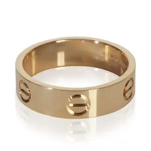 CARTIER 18k Yellow Gold Love Ring