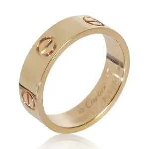 CARTIER 18k Yellow Gold Love Ring