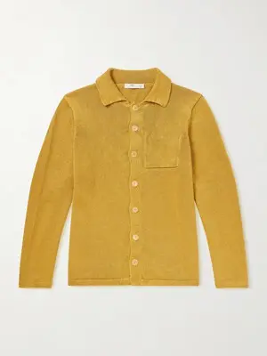 Men's Yellow Linen