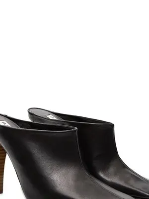 Alaïa Leather Mules - Black
