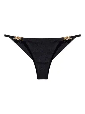 Versace La Medusa Bikini Bottom - Black