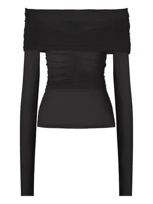 Wolford Off-shoulder Top - Black