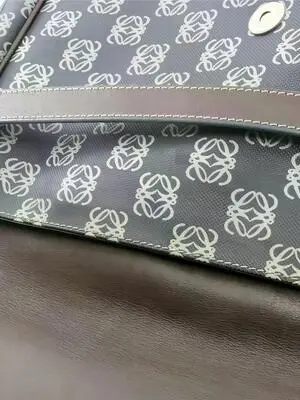 Loewe 2000s Anagram Shoulder Bag - Grey