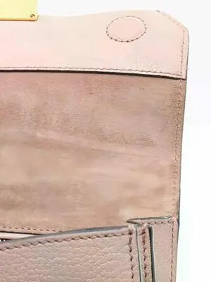 Miu Miu Madras Leather Shoulder Bag - Pink