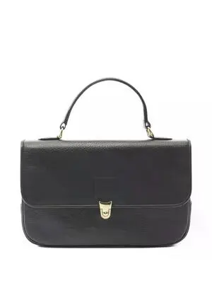 Burberry 2010s Shadow Horse Leather Tote Bag
