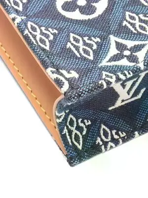 LOUIS VUITTON 2020 Monogram Jacquard Sac Plat Handbag