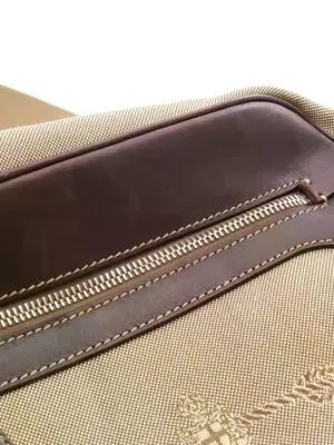 Prada Logo Jacquard Shoulder Bag