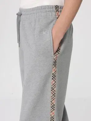 Burberry Sweatpants With Monogram Detail - Grey