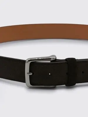TOD'S Suede Belt - Dark