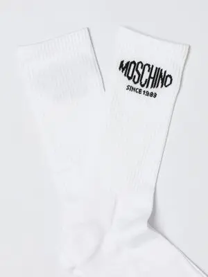 Moschino Ribbed Socks