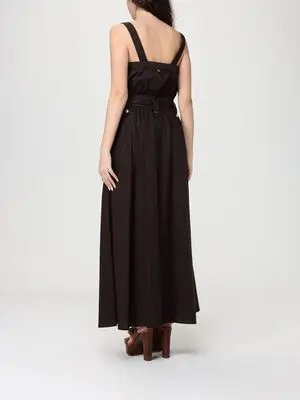 Liu Jo Belted Maxi Dress - Brown