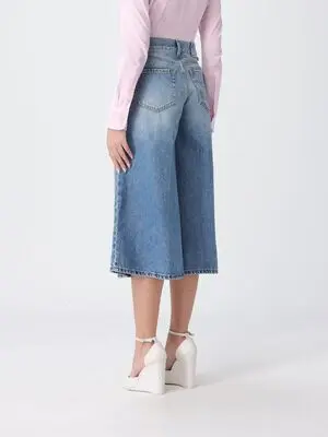 Pinko Cropped Wide Leg Jeans