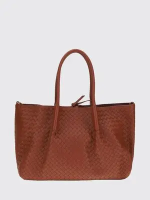 Bottega Veneta BOTTEGA VENETA Woven Tote Bag Rust
