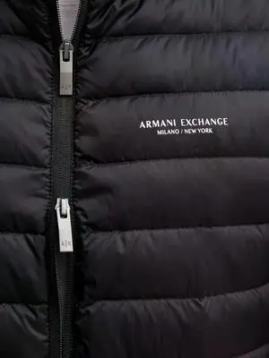 Armani Exchange Quilted Hooded Jacket