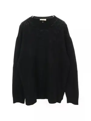Valentino Garavani 2010s Cashmere Crew-neck Sweater - Black