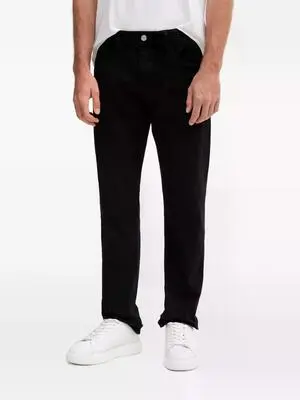 Armani Exchange Straight-leg Jeans - Black